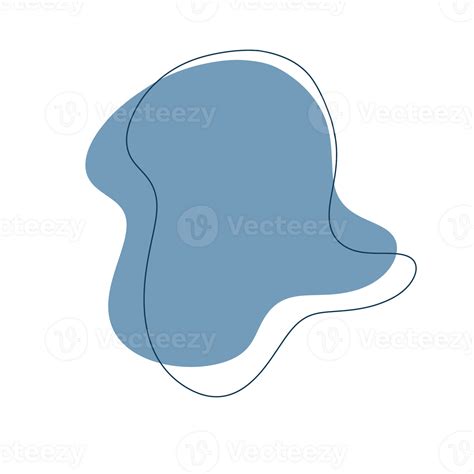 Abstract Colorful Blob Shape Modern Aesthetic Hand Drawn Illustration 27254027 Png