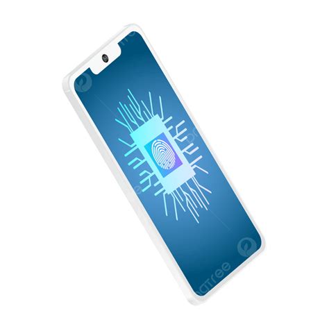 Isometric Data Security Vector Hd Images Data Security Fingerprint Unlock Fingerprint