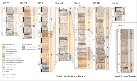 Stratigraphic Correlation Of All Profile Sections Indicated In Fig 2 Download Scientific