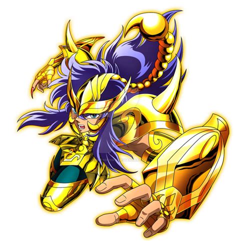 Scorpio Milo Saint Seiya Render By Fernandohko On Deviantart Saint