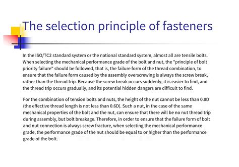 News Fastener Selection Guide