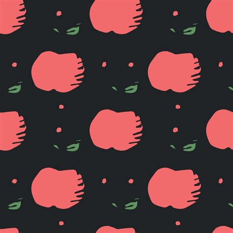 Sin Costura Manzana Modelo De Colores Sin Costura Garabatear Modelo