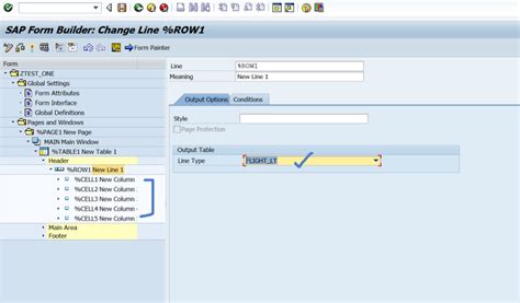 Designing Table In Smartform Sapcodes