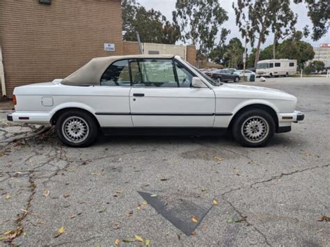 1987 Convertible 325i E30 Alpine White For Sale