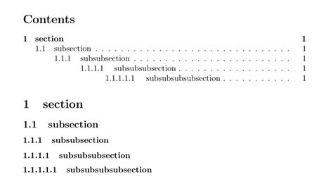 Top 54 Latex Subsection Without Number Update