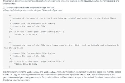 Solved This Program Determines The Name And Type Of A File