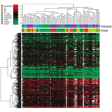 Unsupervised Two Dimensional Hierarchical Cluster Analysis Of 68 Download Scientific Diagram