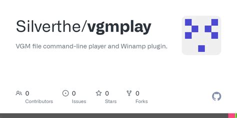 Github Silverthevgmplay Vgm File Command Line Player And Winamp Plugin