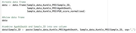 Ggplot2 R Code Runs But Data From Merged Columns Doesnt Show In The