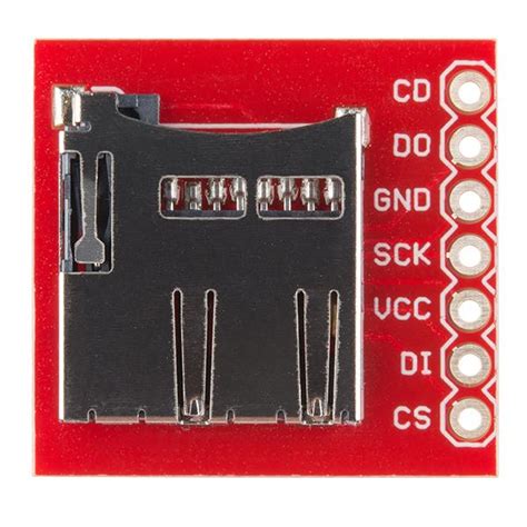 Sparkfun Microsd Transflash Breakout Opencircuit