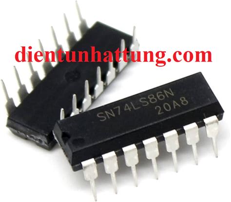 Ic SỐ Sn74ls86 CỔng Xor Ic CỔng Logic 2 Input Dip