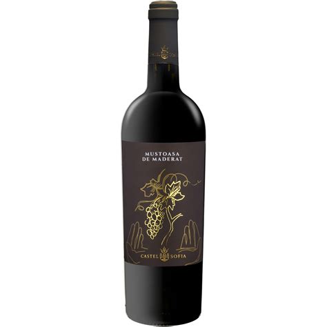 Vin Alb Castel Sofia Mustoasa De Maderat Sec 0 75l Emag Ro