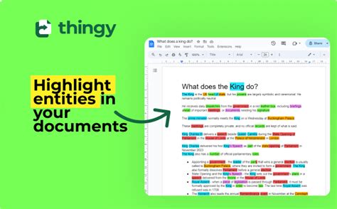 Extract And Highlight Entities From Your Docs With Nlp Tools · Ai