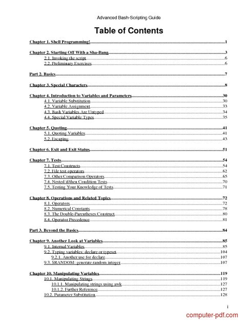 bash tutorial advanced