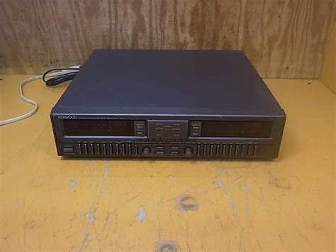 【やや傷や汚れあり】 B 002☆ケンウッド Kenwood☆ステレオグラフィックイコライザー☆ge 07の落札情報詳細 ヤフオク落札価格