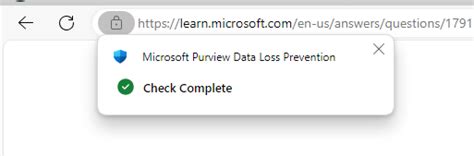 Microsoft Purview Extension For Edge Popups When Pasting Data