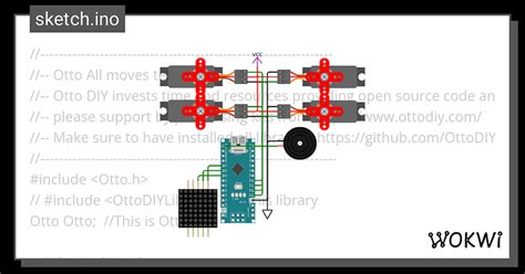 Otto Diy Not Working General Guidance Arduino Forum