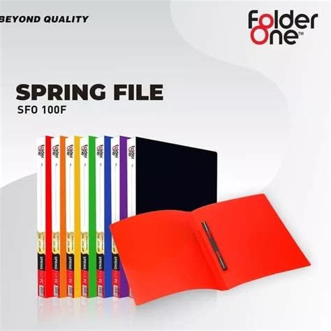 Jual Map Spring File Snell Folder One Folio F4 Indonesia Shopee Indonesia