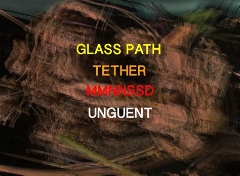 Glass Path Tether Unguent Mmnnssd Pageant Soloveev