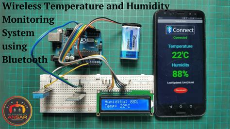 Wireless Temperature And Humidity Monitoring System With Mobile App Ma Robotic