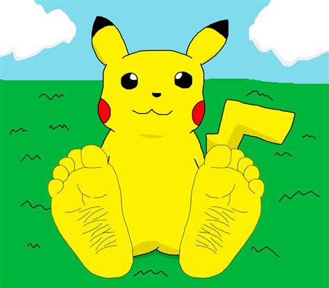 Pikachus Humanoid Feet Tease By Justa Browser On Deviantart