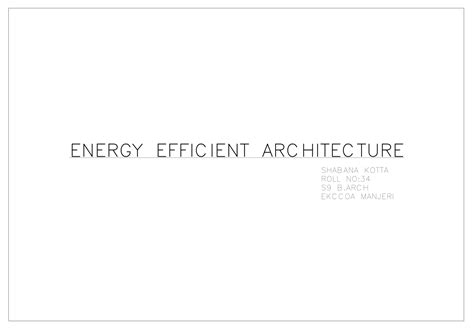 energy efficiency energy efficient architecture pdf indoor