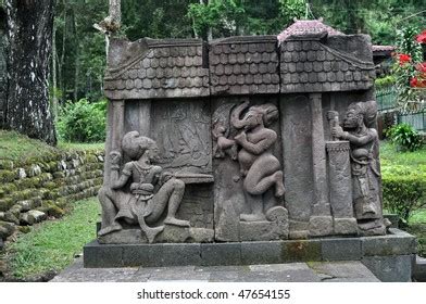 Ancient Erotic Temple Candi Sukuh Bali Stock Photo 47654155 Shutterstock