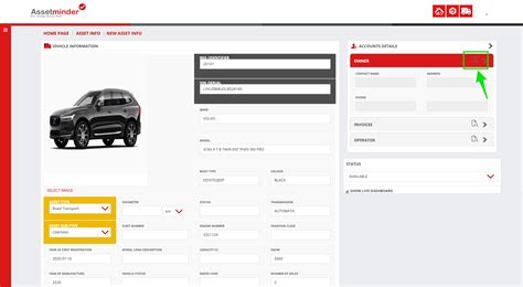 Add An Asset Assetminder