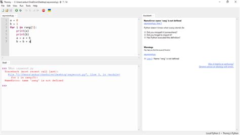 Thonny Ide Best Ide For Beginners In Python Copyassignment