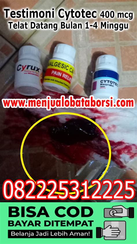 Obat Penggugur Kandungan Cod Kuningan 082225312225 Harga Obat Cytotec