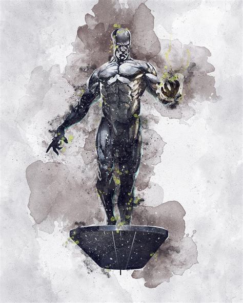 Silver Surfer Silver Surfer Digital Marvel Poster Digital