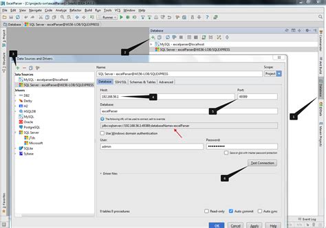 Microsoft Sql Server 2012 подключение и настройка в Intellij Idea