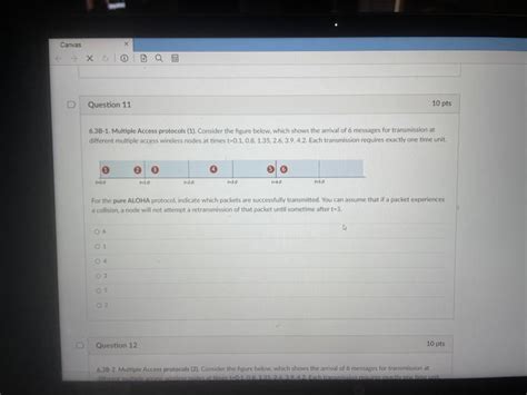 Solved 638 1 Muitiple Access Protocols 1 Consider The