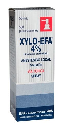 Xylo Efa 4 Uso Topico Spray