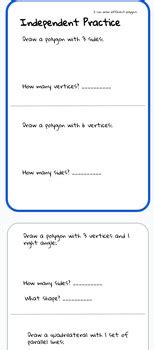 Drawing Polygons By Miss Lauren Wilcox TPT