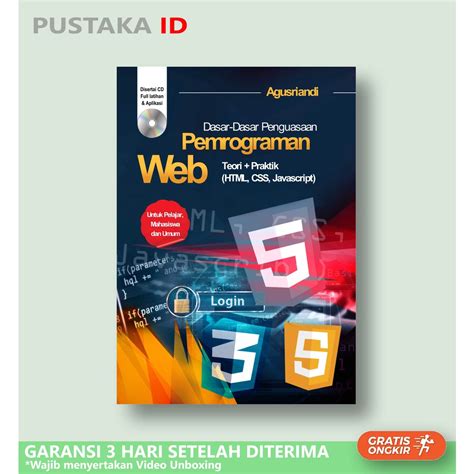 Jual Buku Dasar Dasar Penguasaan Pemrograman Web Teori Praktik Html