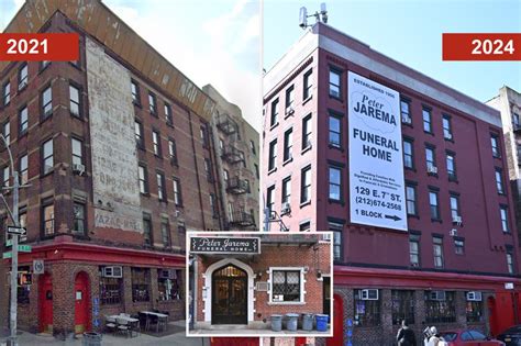 Mystery Solved As Massive East Village Funeral Home Ad Strangely