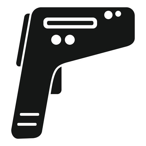 School Laser Thermometer Icon Simple Vector Scan Check Temperature 34809852 Vector Art At Vecteezy