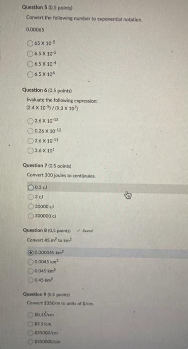 Solved Question Points Convert The Following Number Chegg