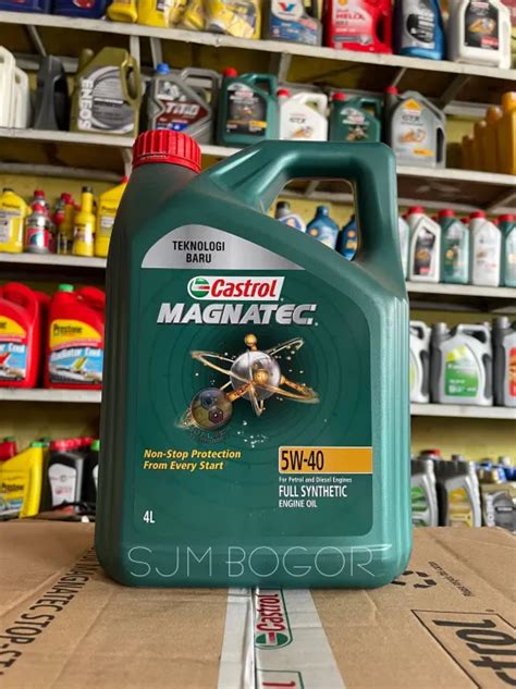 Castrol Magnatec 5w 40 Full Synthetic Kemasan 4 Liter Lazada Indonesia