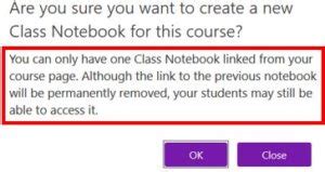 Microsoft OneNote Setting Up A Class Notebook Via Blackboard MS Teams And OneNote App E
