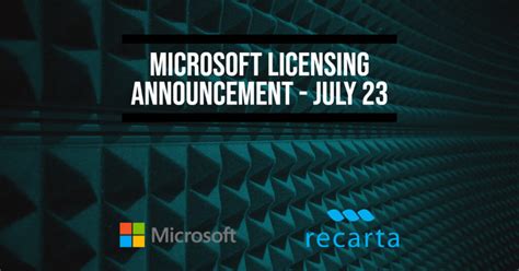 Microsoft Update July 23 Recarta Dependable IT Infrastructure Experts