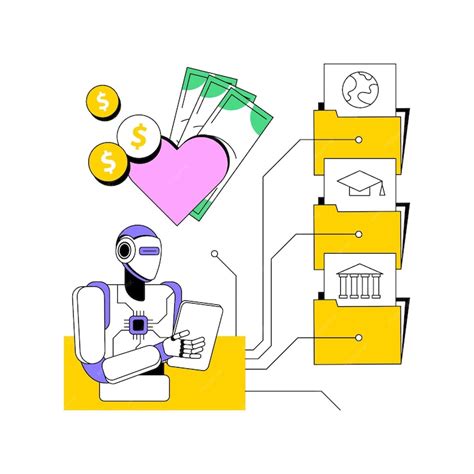 Premium Vector Aistreamlined Resource Allocation Abstract Concept