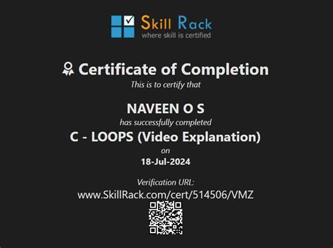 Naveen O S On Linkedin Skillrack Cprogramming Cprogramminglanguage Continuouslearning