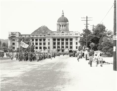 Seoul Capitol Sometime During The Korea War R Korea