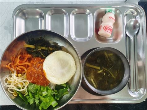 6월 산업체 단체급식메뉴 열무보리비빔밥 네이버 블로그