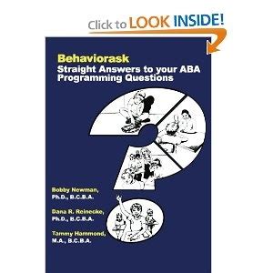Behaviorask Straight Answers To Your ABA Programming Questions Aba Teaching Applied Behavior