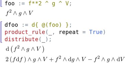 Exterior Derivative Notation And Behaviour Issue Kpeeters Cadabra Github