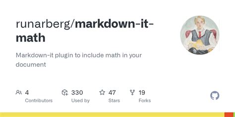 Github Runarberg Markdown It Math Markdown It Plugin To Include Math