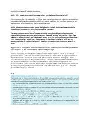 Understanding Cash Flow In Accounting Finance Course Hero